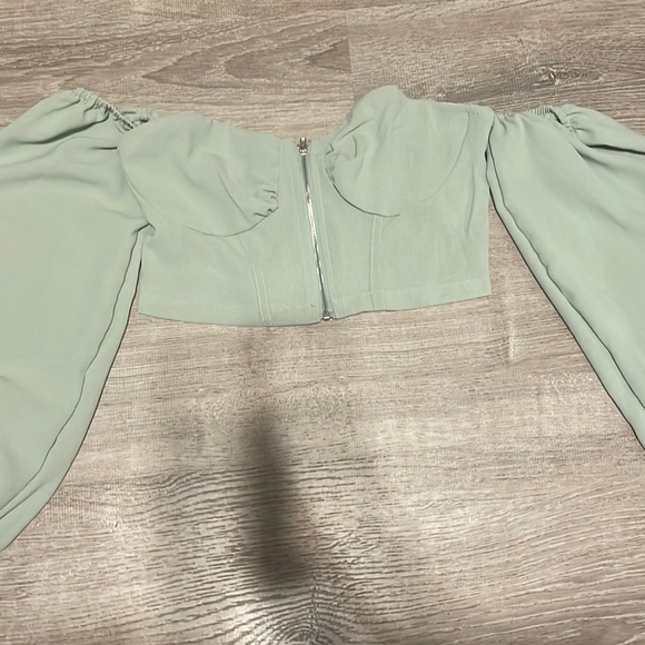 SHEIN | Tops | Shein Sage Green Top | Poshmark